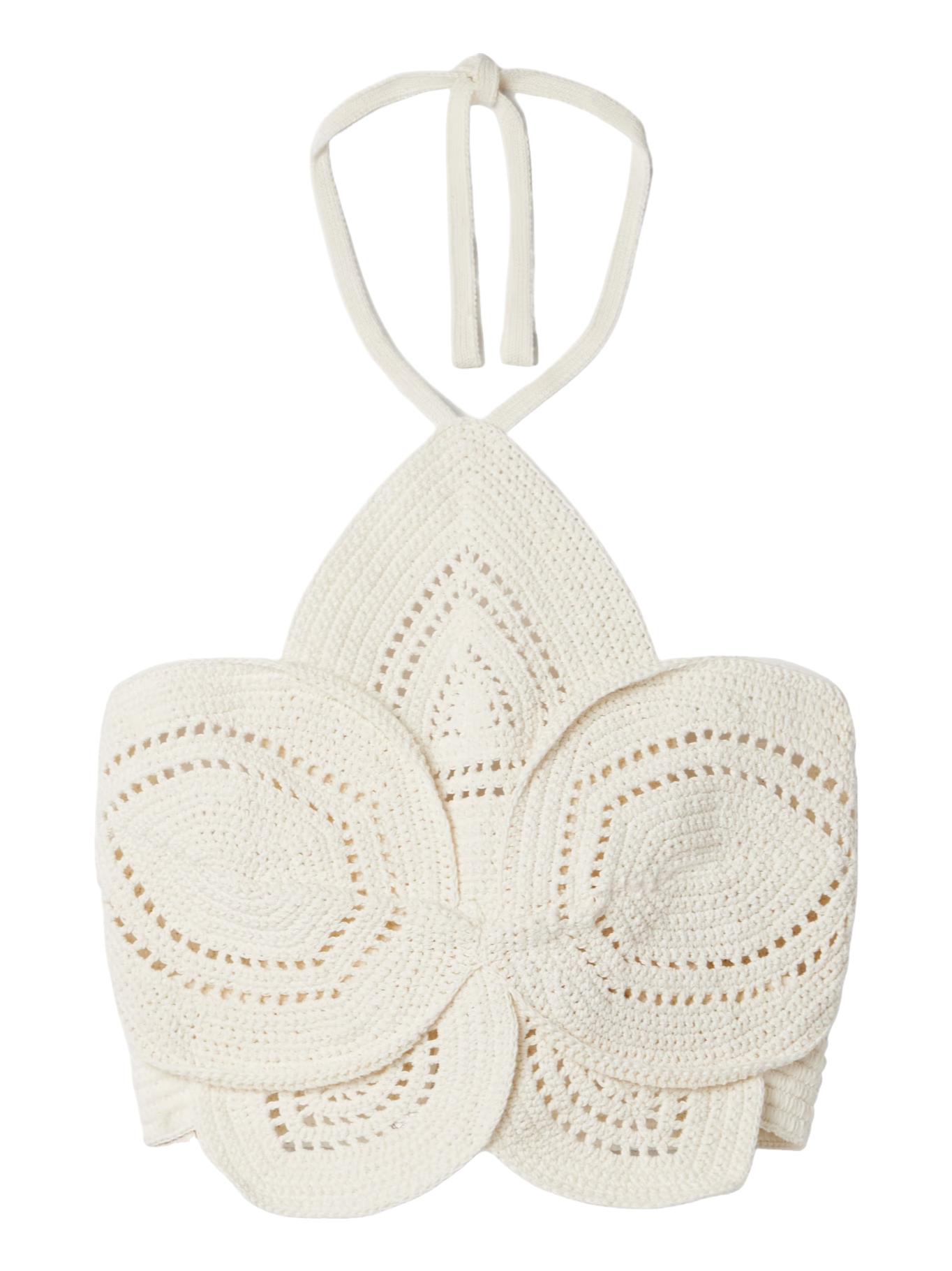 CULT GAIA Cult Gaia Emelia Crocheted Halter Top